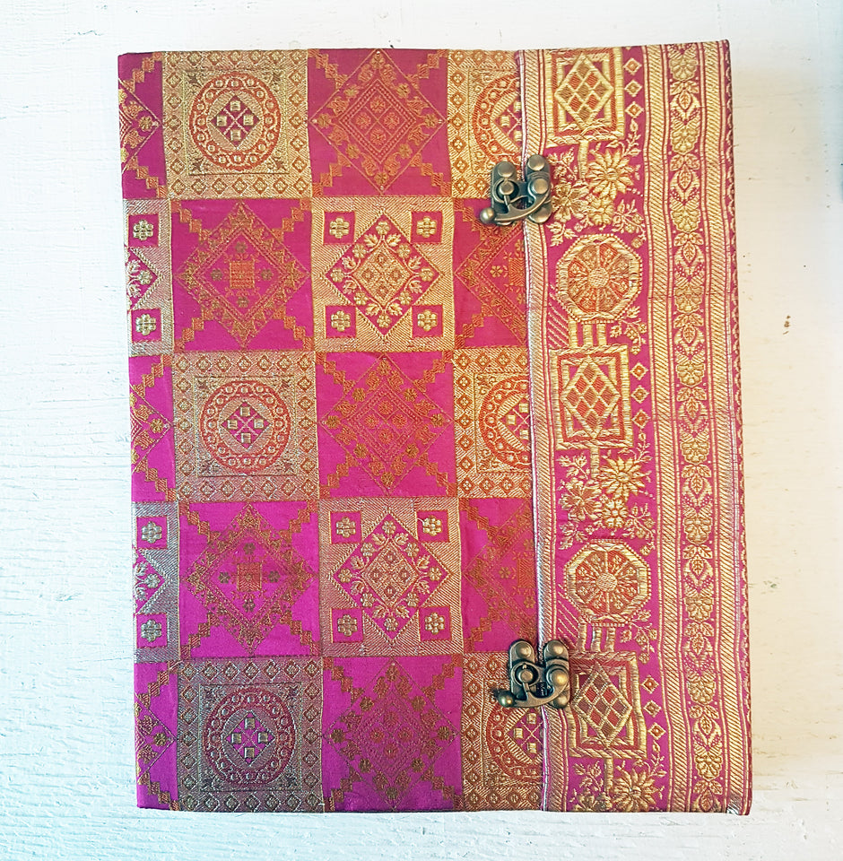 Textile Bound Journals – Vintage India Ca